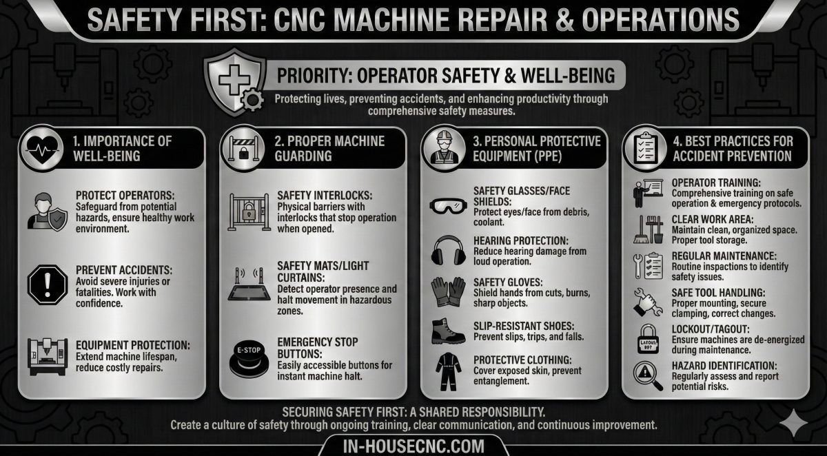 Safety Measures for CNC Machine Operators